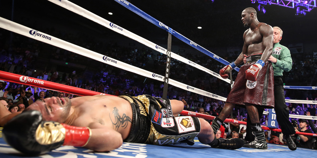 Deontay Wilder KOs Eric Molina in Round 9 - Showtime Championship ...